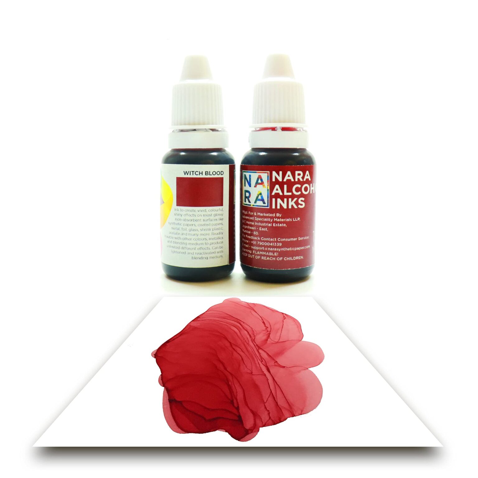 NARA Alcohol Inks - Mini Pack (A Pack of 3 Shades) - Buy Synthetic ...
