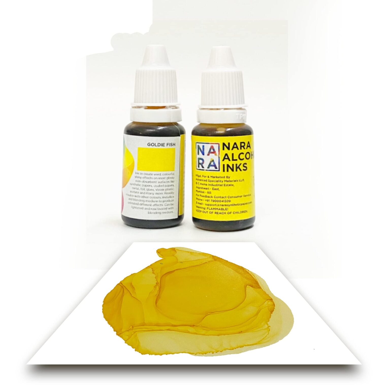 NARA Alcohol Inks - Mini Pack (A Pack of 3 Shades) - Buy Synthetic ...