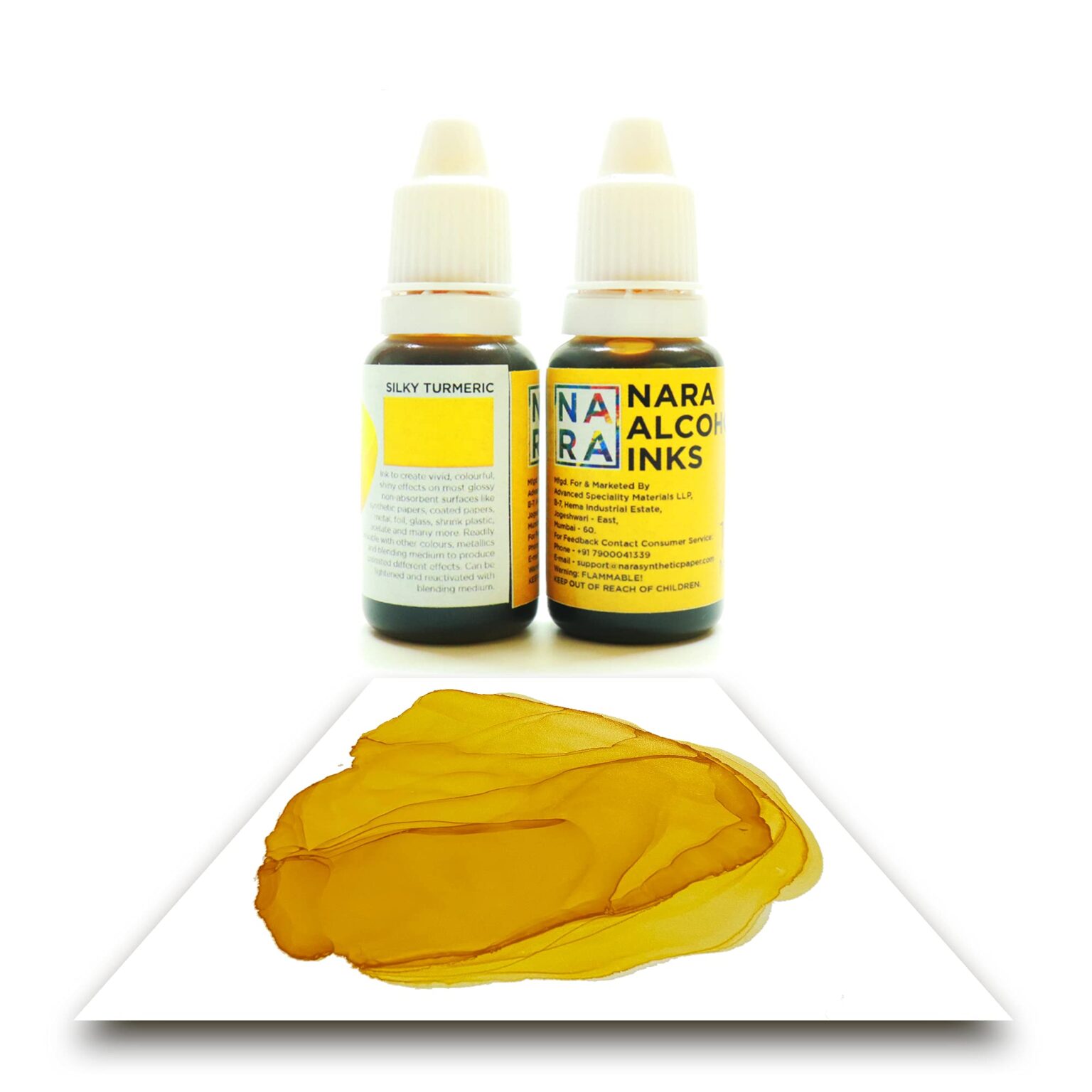 NARA Alcohol Inks - Mini Pack (A Pack of 3 Shades) - Buy Synthetic ...